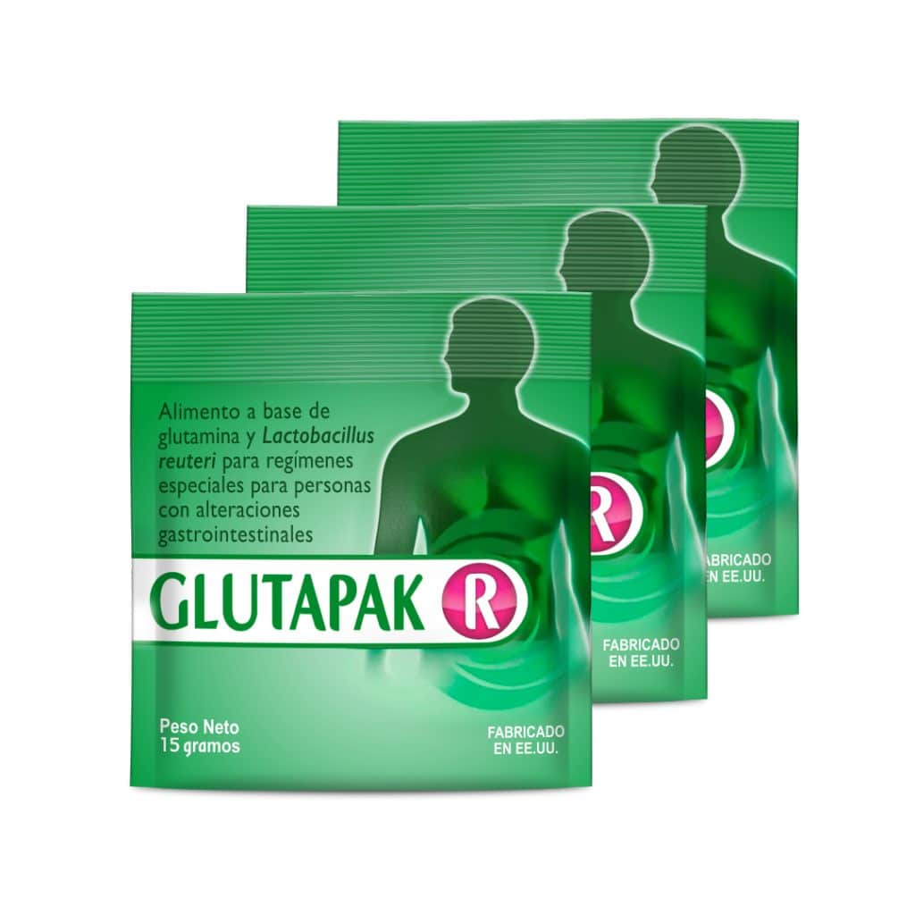Pack X3 Glutapak R Sobre de 15g de polvo - Megaplace