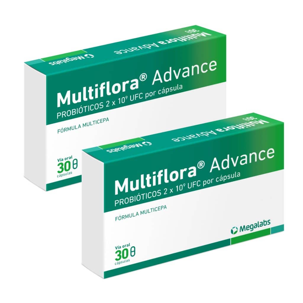 MULTIFLORA Advance x30 - Probióticos para la Salud Digestiva
