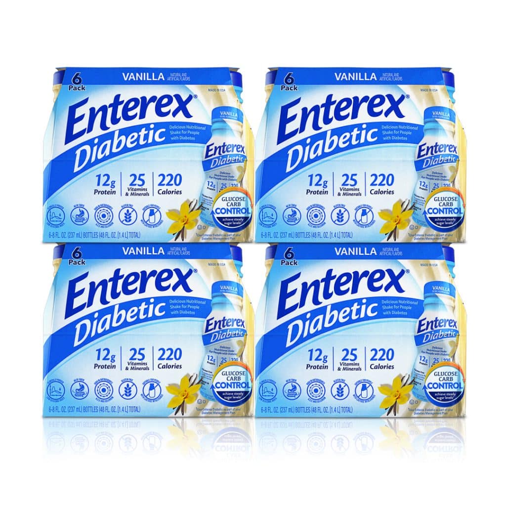 Enterex Diabetic Pack x4 (24 Unidades) - Megaplace